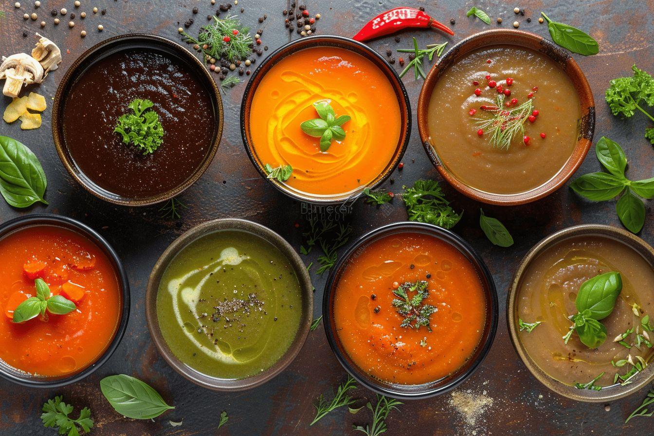 Recettes de soupes de légumes maison : 55 idées faciles et rapides pour ...